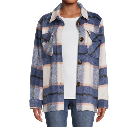 jason maxwell | Tops | Jason Maxwell Shirt Jacket | Poshmark